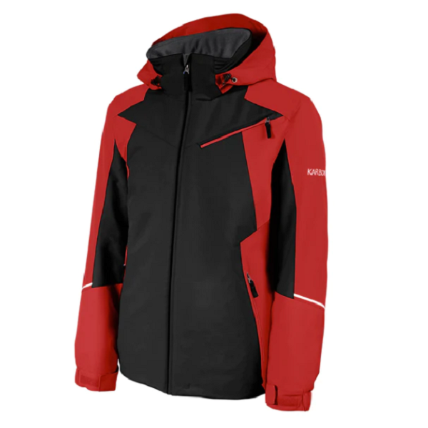 Karbon Particle Jacket Red - Snowbound