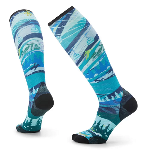 Smartwool Zero Womens Print - Snowbound